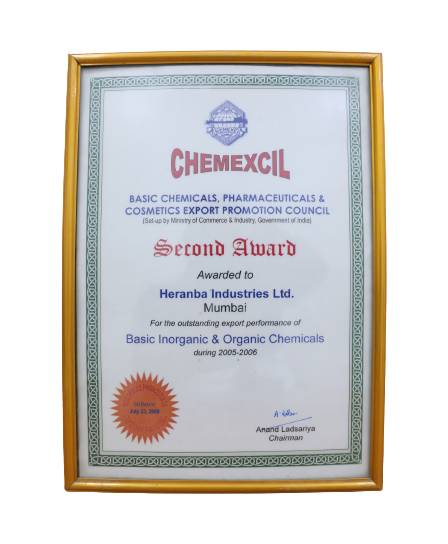 Awards & Recognitions of Heranba Industries Limited